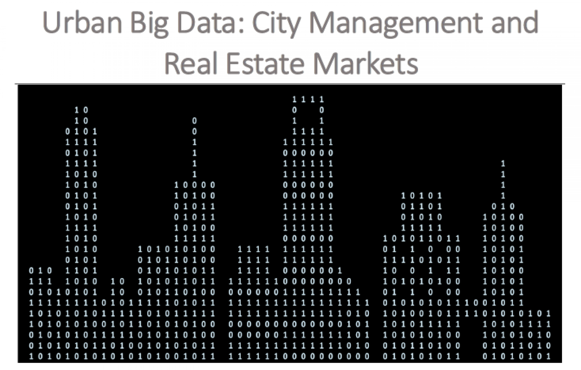 Urban Big Data Report by Urban Economics Lab Published - MIT Center for ... Urban Big Data Report by Urban Economics Lab Published - MIT Center for ...