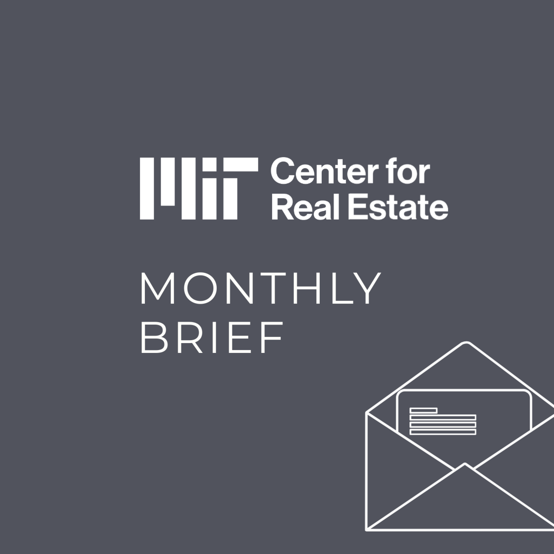 CRE Monthly / NOV 2024 - MIT Center for Real Estate